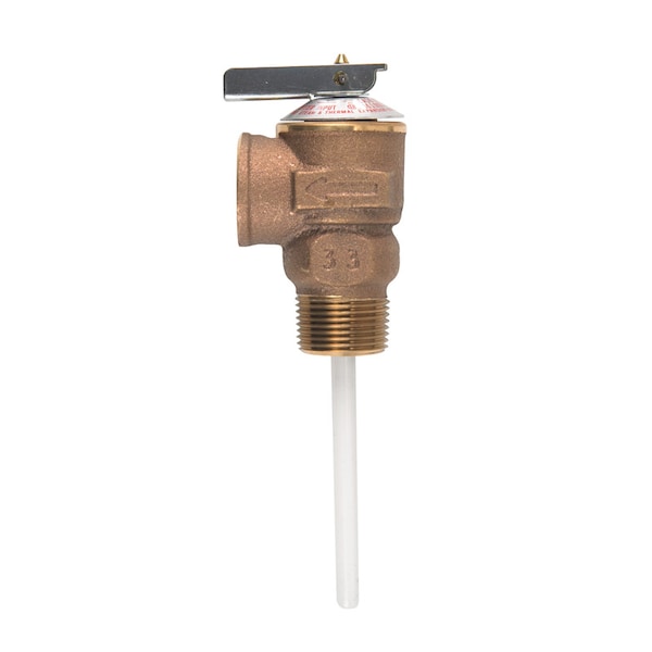 Cash Acme Cash Acme MNPT Bronze Temperature and Pressure Relief Valve FNPT 15836A-0150 | Zoro